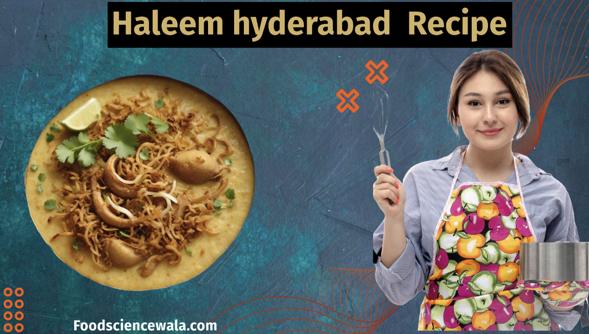 What is haleem made of : Haleem hyderabad food recipe - foodsciencewala.com